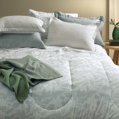 Edredom King Size Karsten Romana Algodão Percal 200 Fios