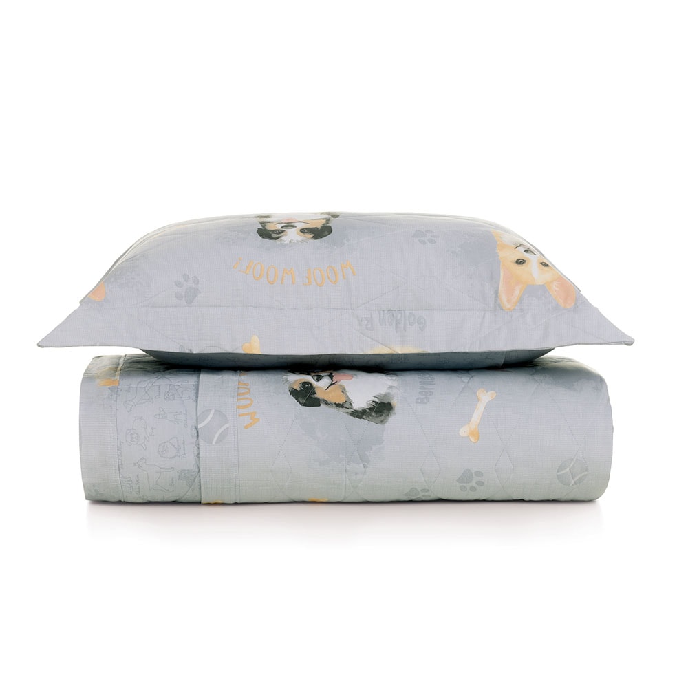 Kit Cobre-Leito Colcha Solteiro Infantil Karsten Ballet Algodão Percal ...